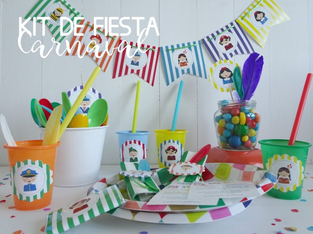 Ideas para celebrar Carnaval • Celebra con Ana