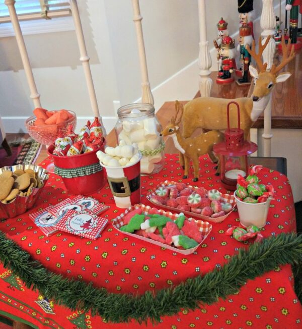 Mini Candy Bar de Navidad • Celebra con Ana